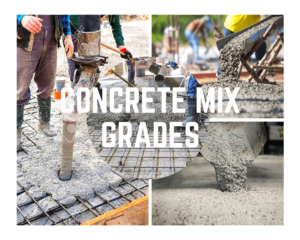 12 Concrete mix grades mostly used? - Everything about concrete grades.