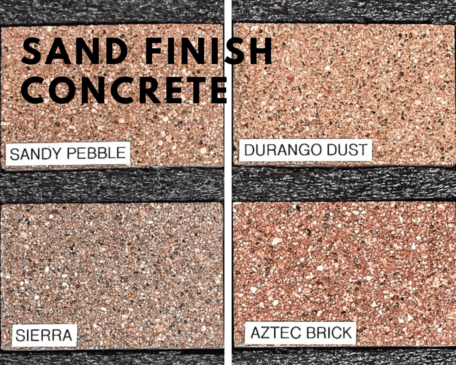 Sand finish concrete - How to get a sand finish on concrete patios?